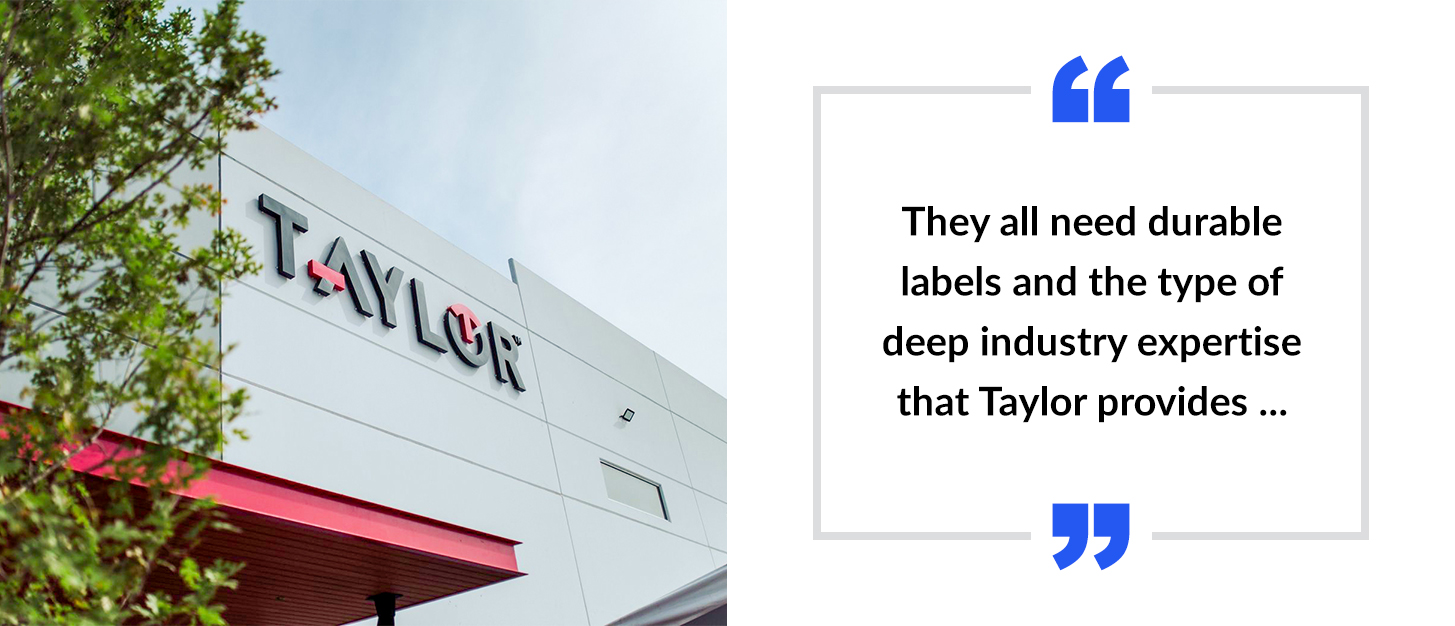 Taylor Mexico opens new durable label manufacturing facility