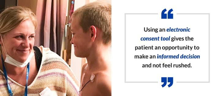 The informed consent process and the patient experience