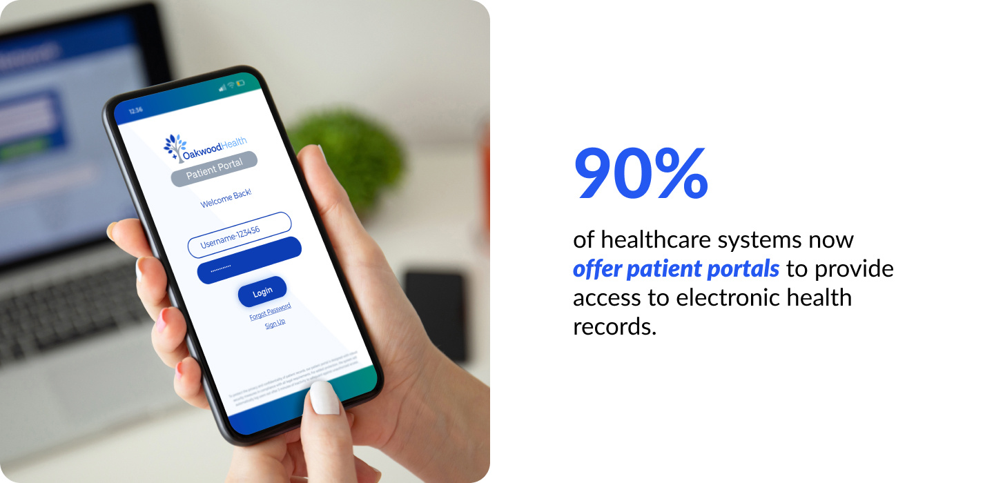EHR patient portals as a patient engagement solution