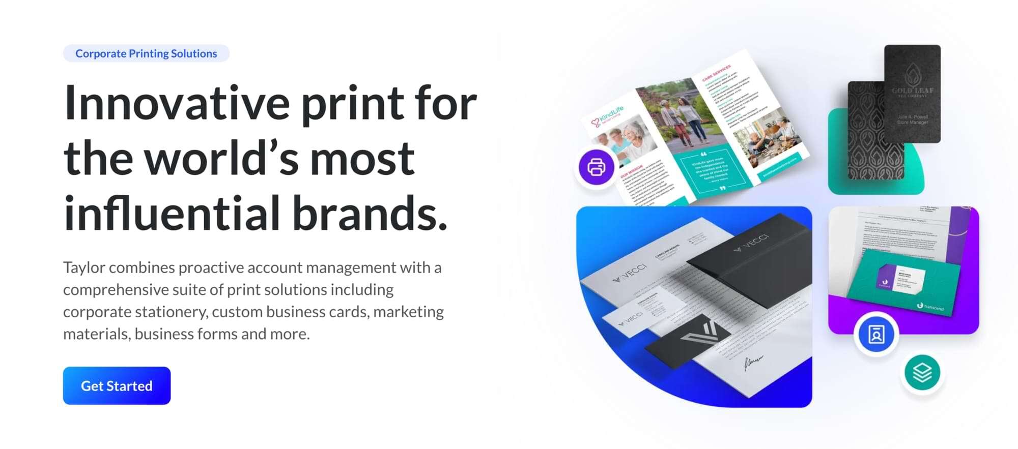 Corporate Printing Services | Web to Print Ordering | Taylor